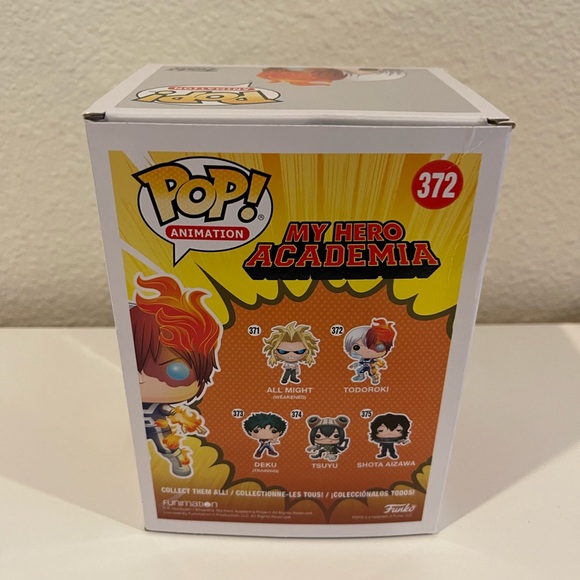 Funko | Other | Nwt Funko Pop My Hero Academia 372 Todoroki | Poshmark